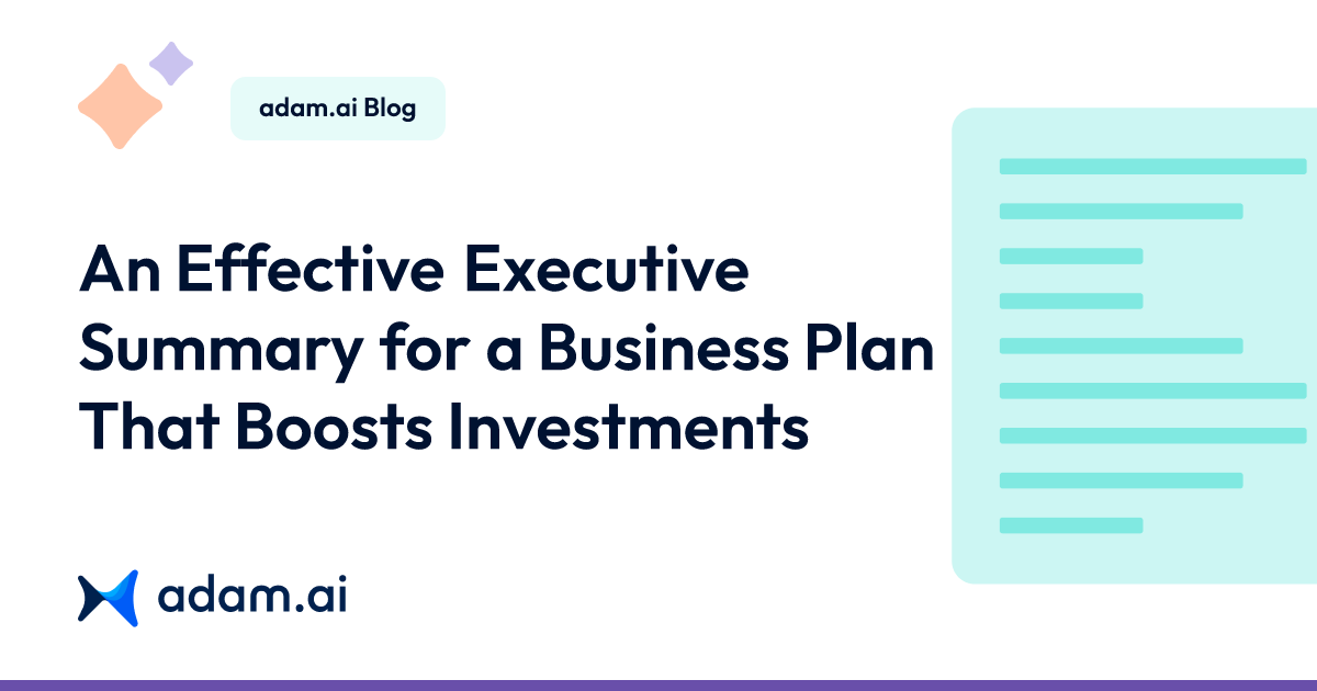 An Effective Executive Summary for a Business Plan That Boosts ...