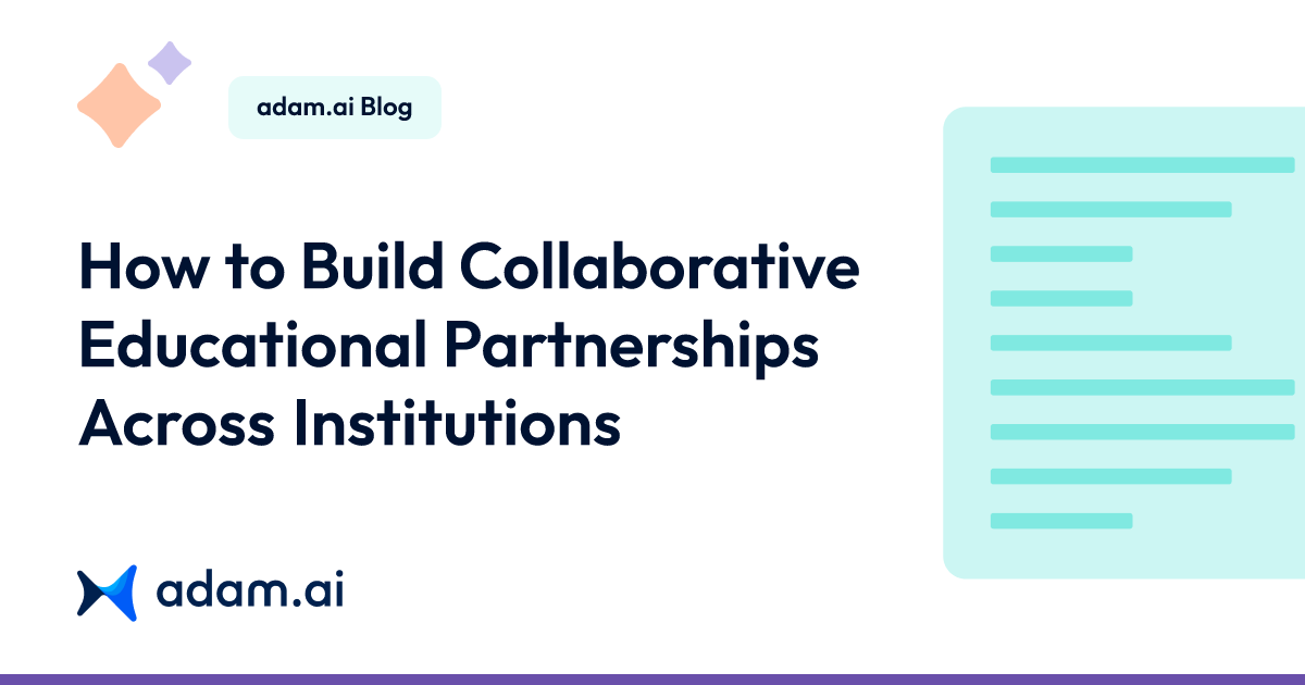 How to Build Collaborative Educational Partnerships Across Institutions ...